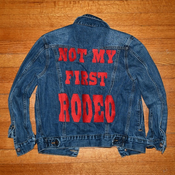 Lucky Brand | Jackets & Coats | Lucky Brand Not My First Rodeo Denim ...